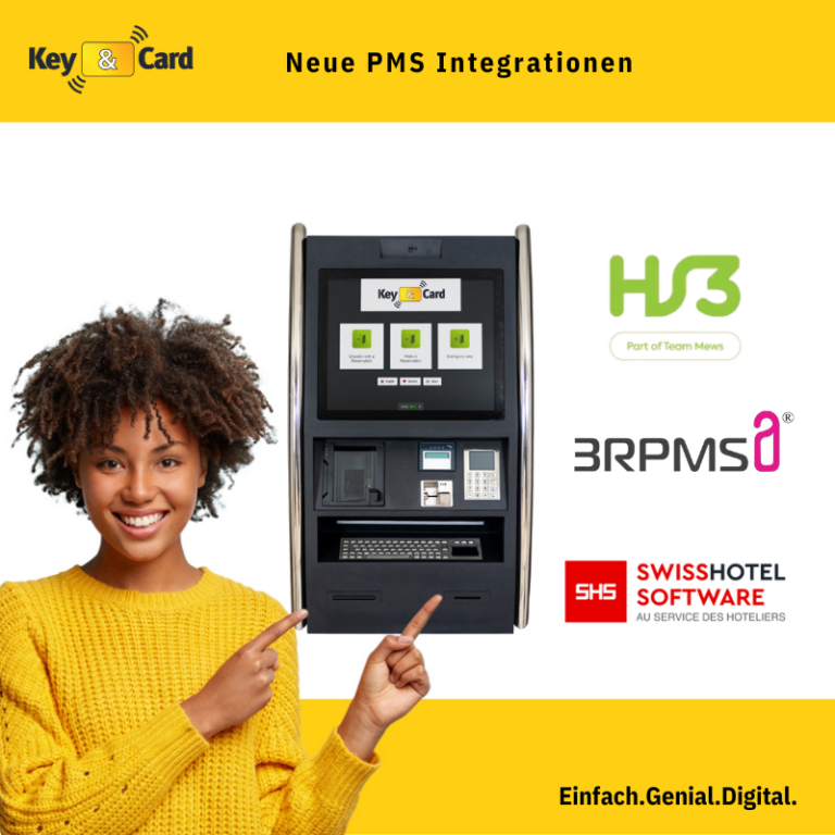Neue PMS-Integrationen | Key & Card